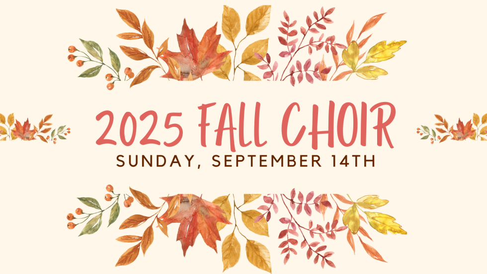 2025 Fall Choir | Calvary Chapel Modesto